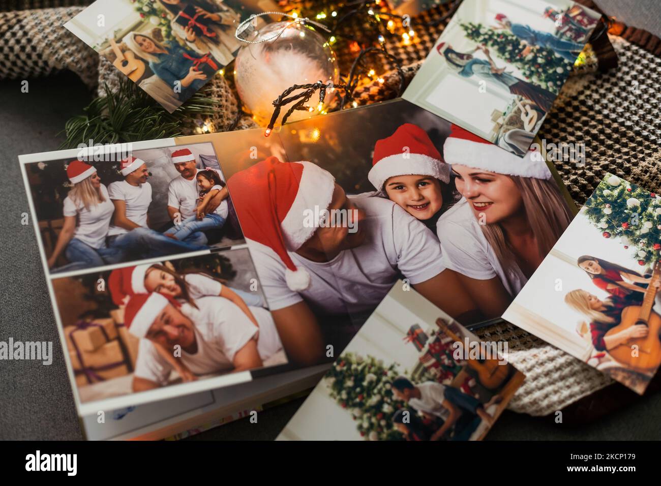 Collage beautiful christmas table hi-res stock photography and images ...