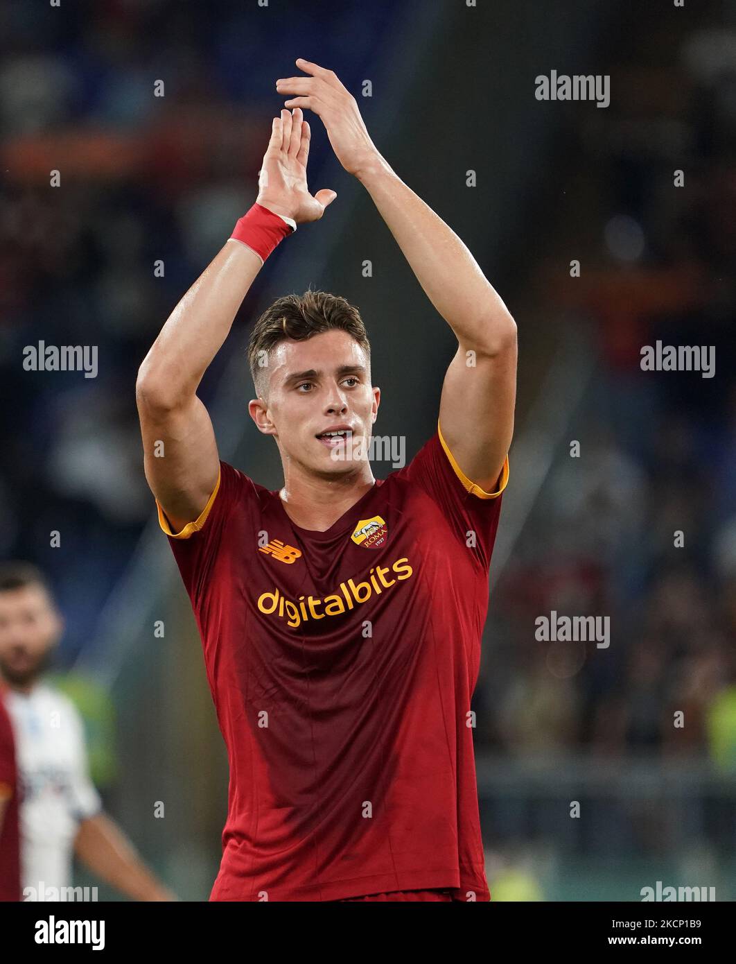 Riccardo Calafiori of As Roma during the Serie A match between As Roma ...