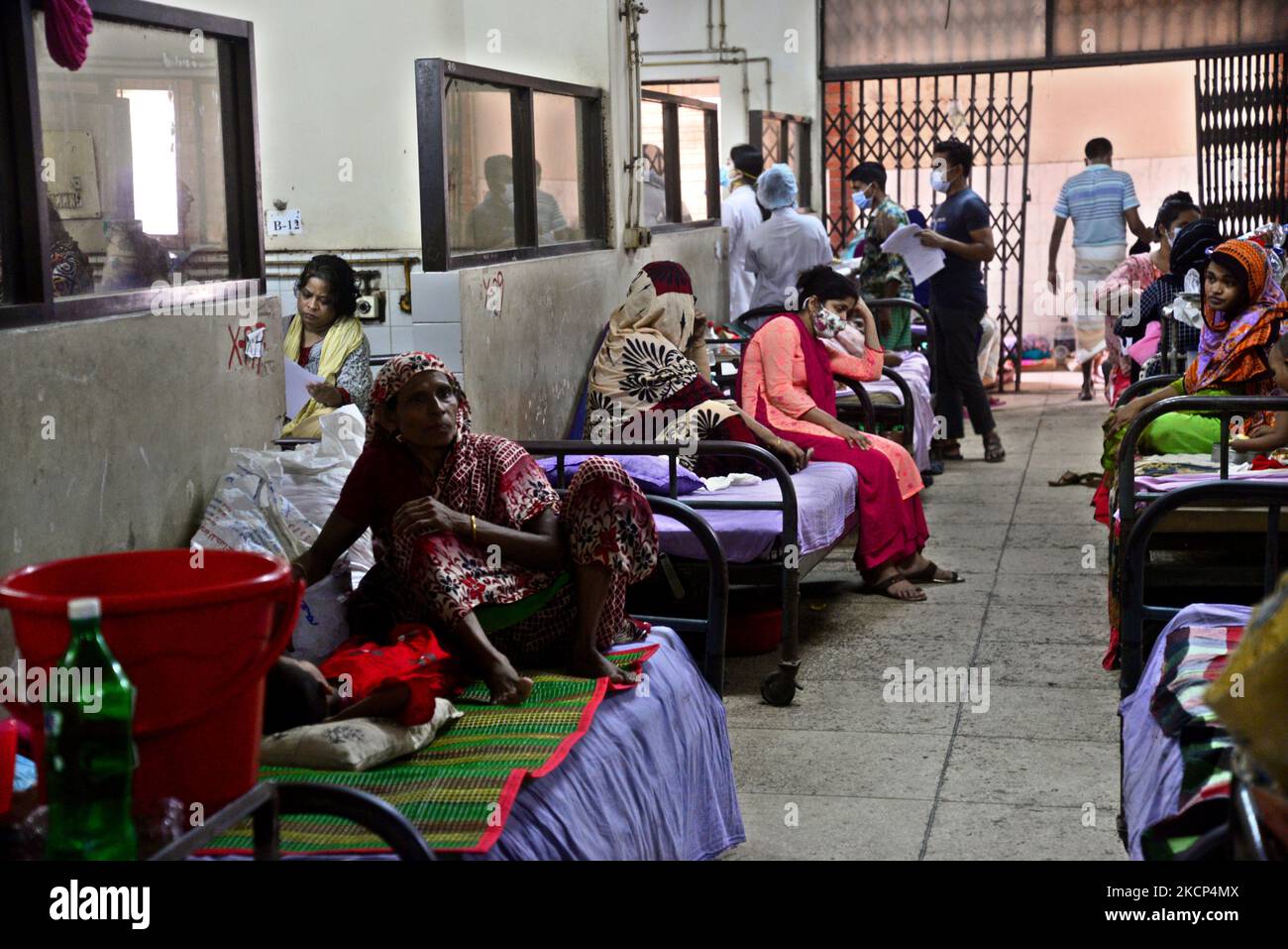 Bangladeshi patient are seen in the general ward at National Institute ...