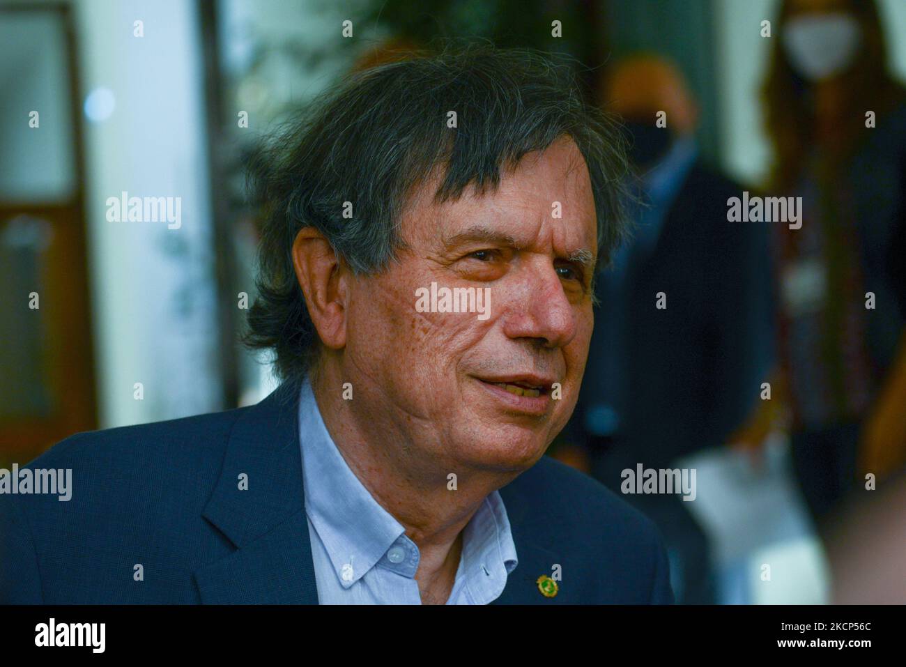 Professor Giorgio Parisi during the News Giorgio Parisi, Nobel Prize in ...