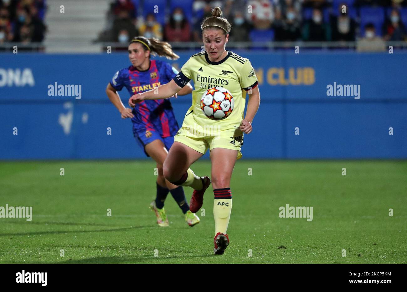Kim Little during the match between FC Barcelona and Arsenal Women ...