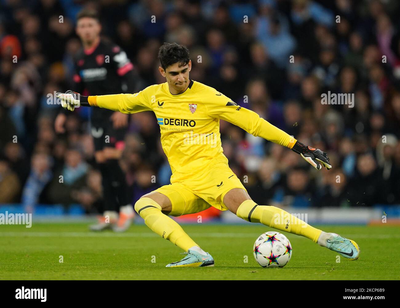 Sevilla goalkeeper Yassine Bounou during the UEFA Champions League ...