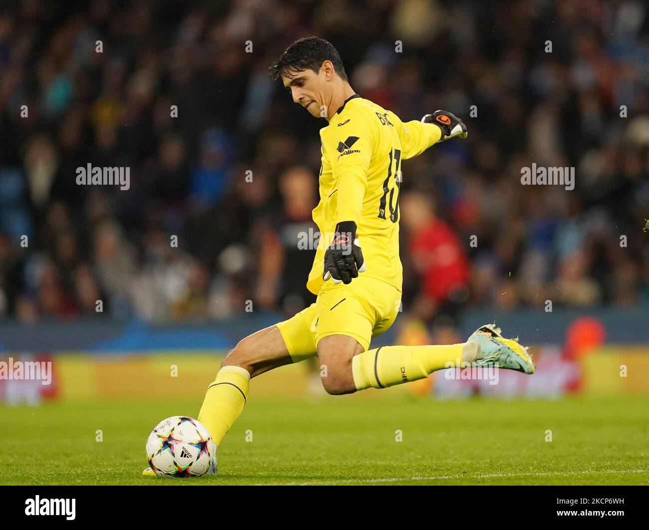 Sevilla goalkeeper Yassine Bounou during the UEFA Champions League ...