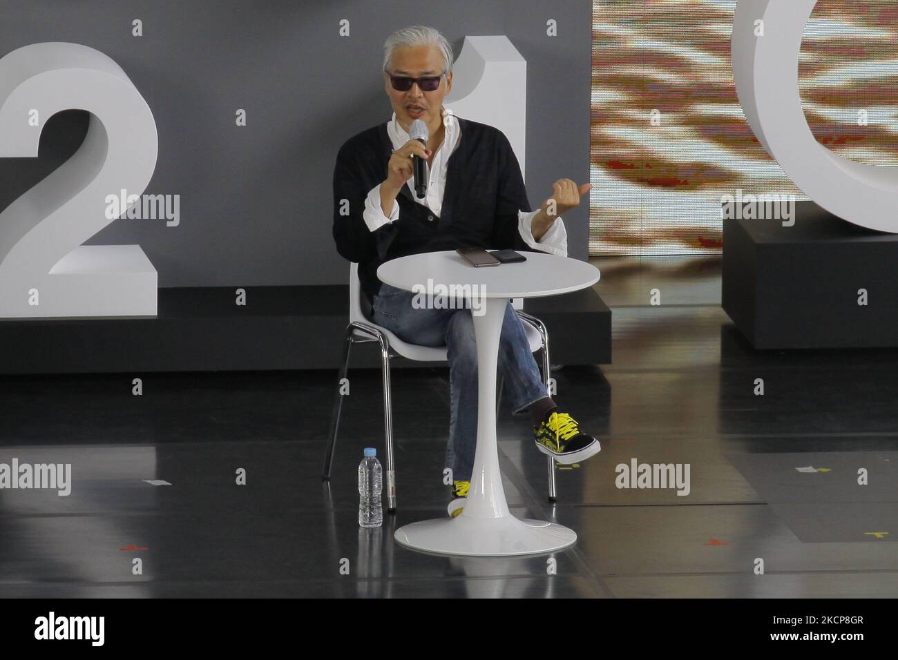 Director Im Sang Su speech addresses during the 26th Busan ...