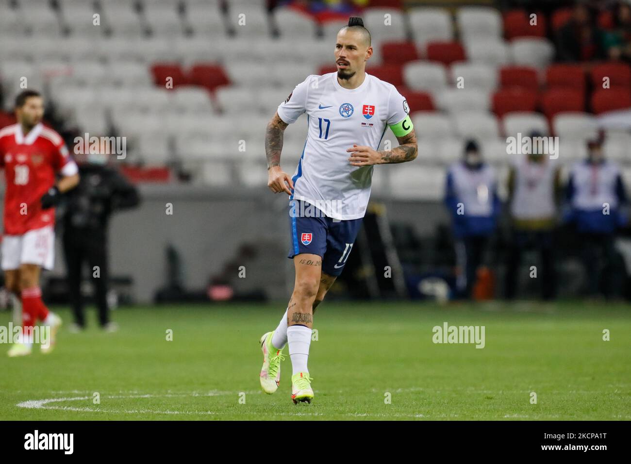 Marek Hamsik of Slovakia during the FIFA World Cup Qatar 2022 Group H ...