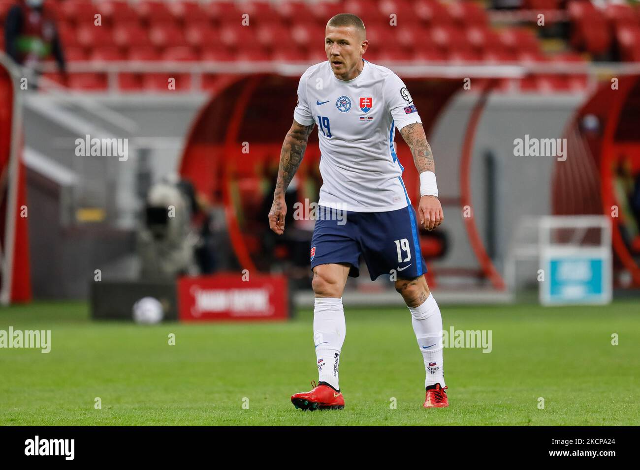 Juraj Kucka of Slovakia during the FIFA World Cup Qatar 2022 Group H ...
