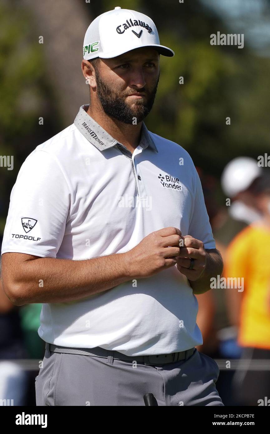 Jon Rahm of Spain plays during the Acciona Open Espana of Golf, Spain ...