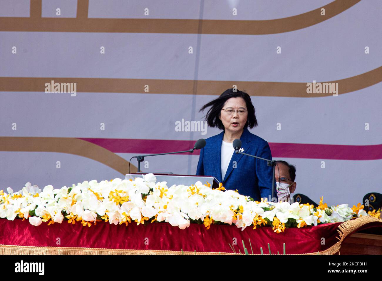 National Day celebration in Taipei, Taiwan, on October 10, 2021. (Photo ...