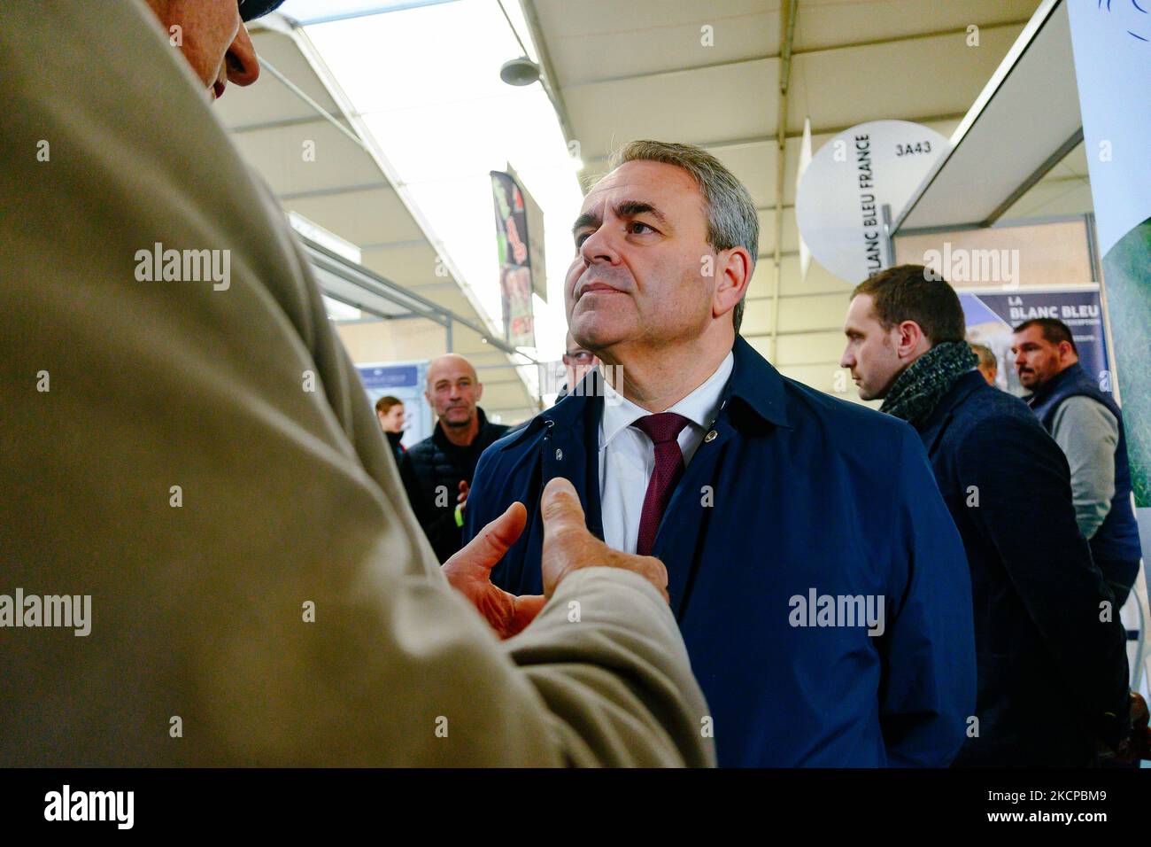 Xavier Bertrand, right-wing political candidate for the presidential ...