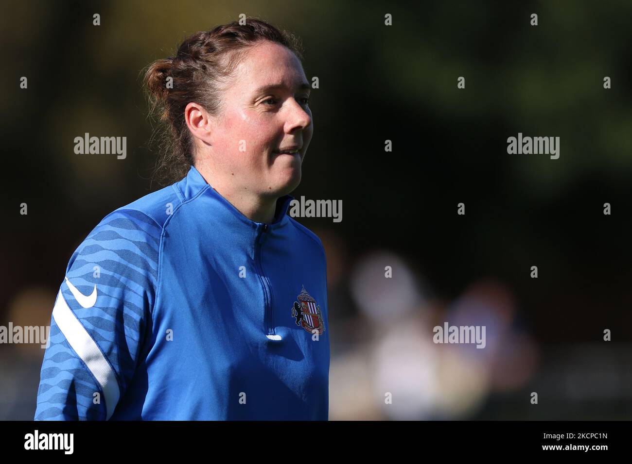 Melanie Reay, Sunderland Head Coach, seen during the FA Women's ...