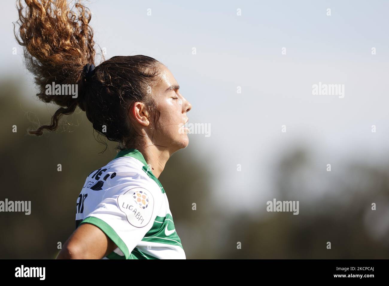 Mariana Rosa In action during the match for Liga BPI between Sporting ...