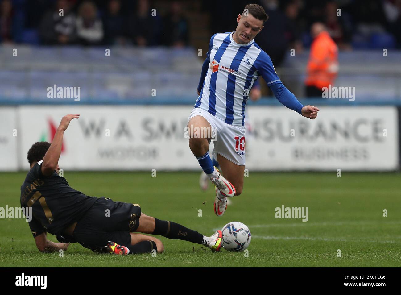 Northampton towns shaun mcwilliams hi-res stock photography and images ...