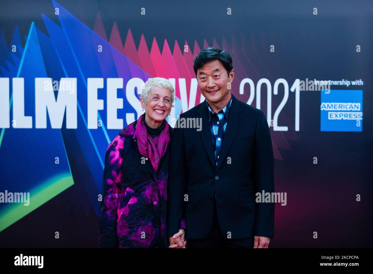 Kelly Coffield Park and Stephen Park attend the "The French Dispatch ...