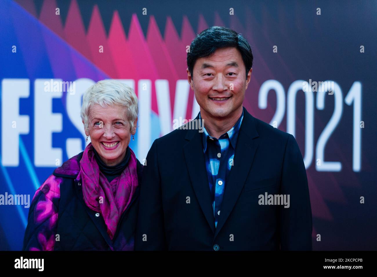 Kelly Coffield Park and Stephen Park attend the "The French Dispatch ...