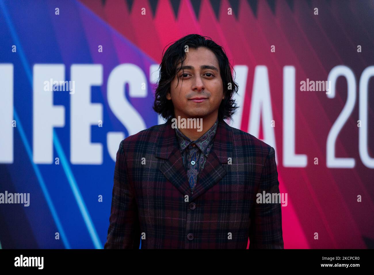 Tony Revolori attends the "The French Dispatch" UK Premiere during the ...