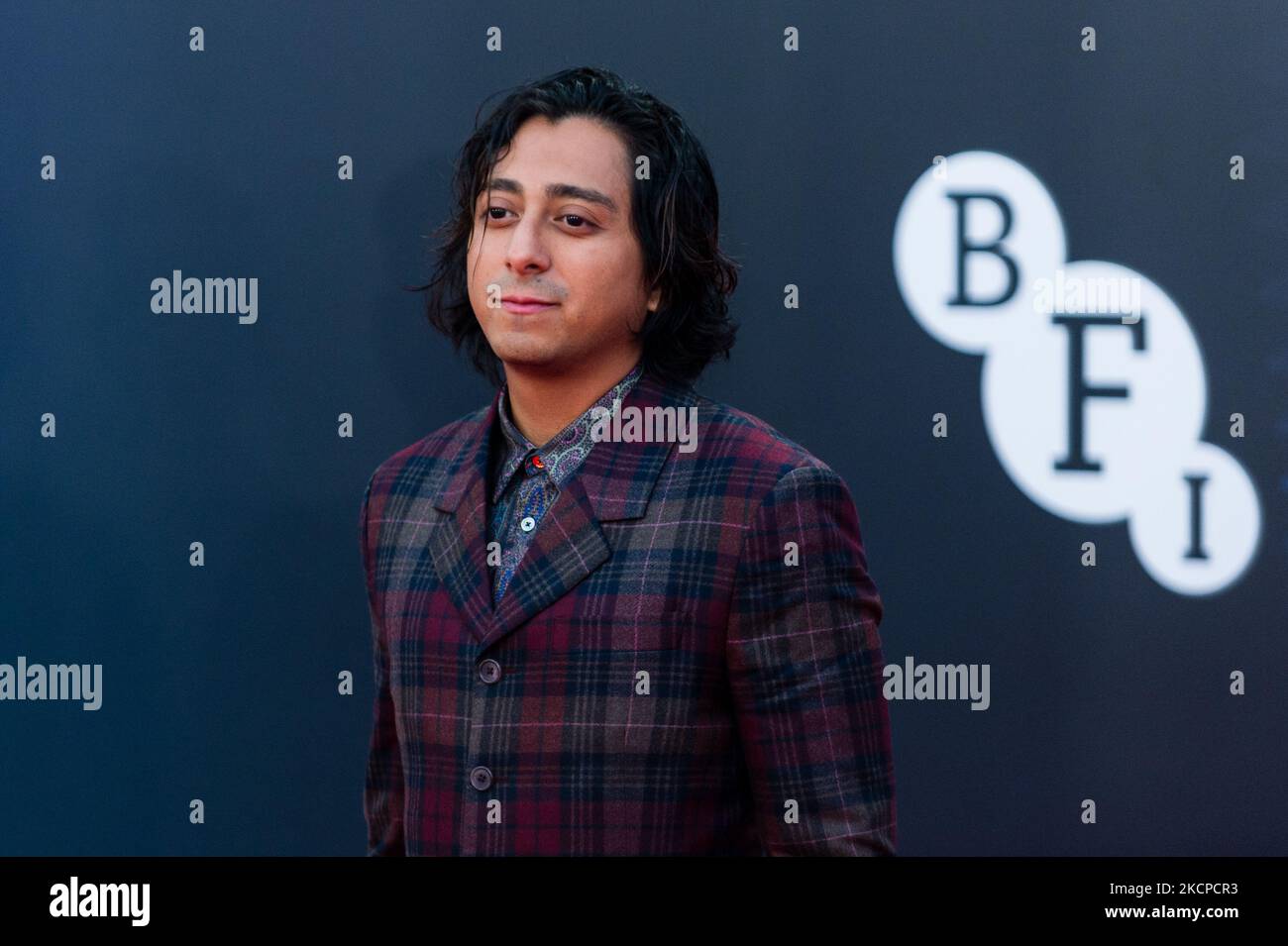 Tony Revolori attends the "The French Dispatch" UK Premiere during the ...