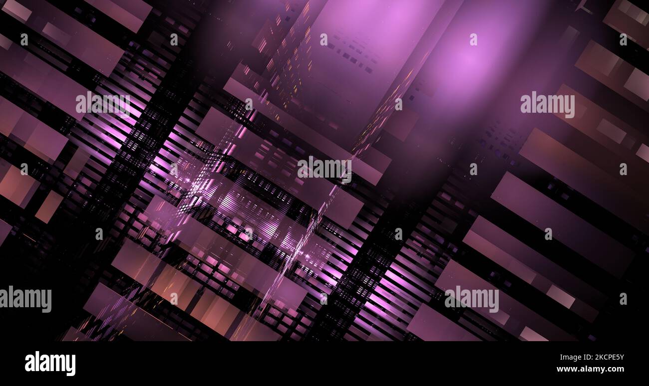 Three-dimensional 3D fractal texture. Computer generated abstract ...