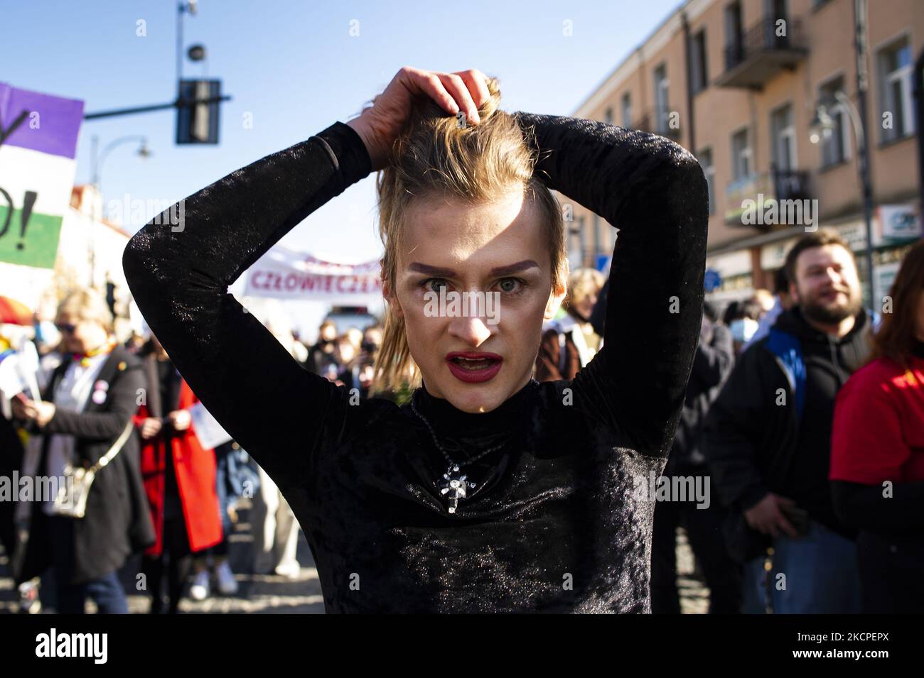 Pride Parade, also called Equality March, walked through Bialystok ...