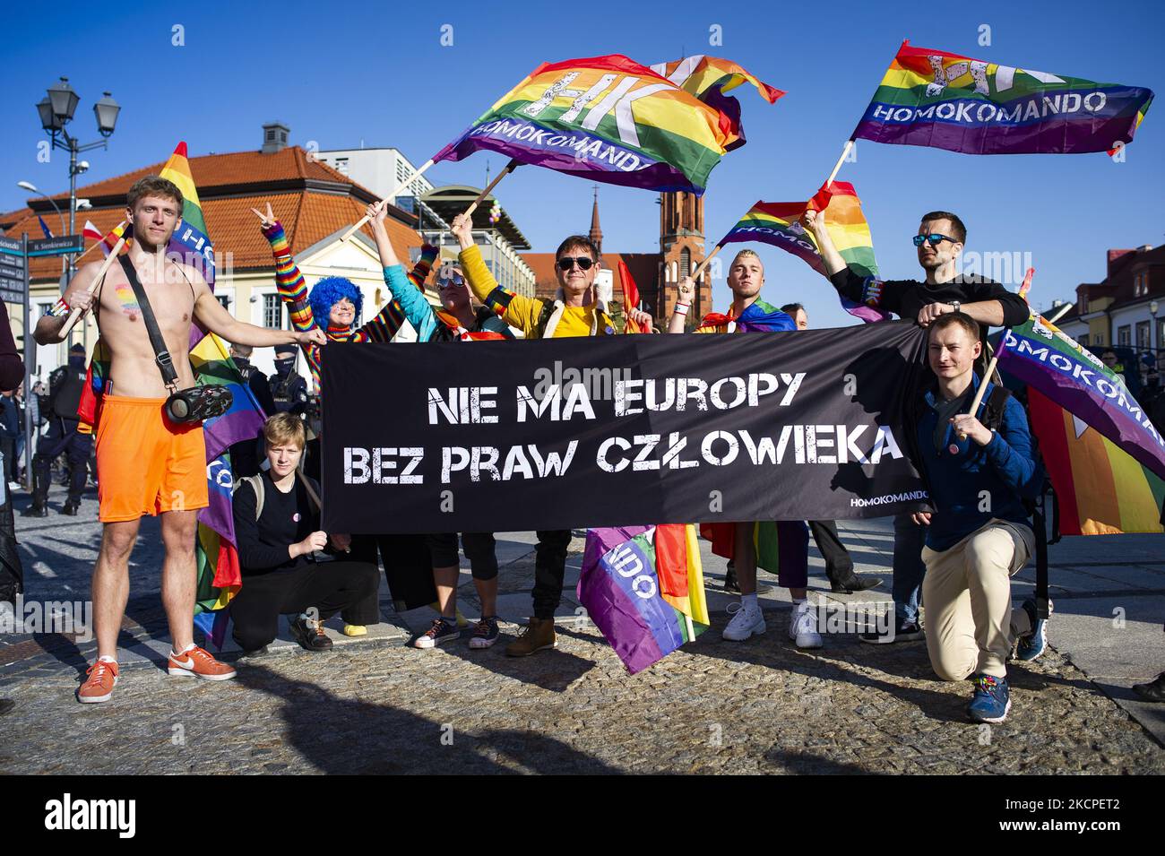 Bialystok pride parade hi-res stock photography and images - Alamy