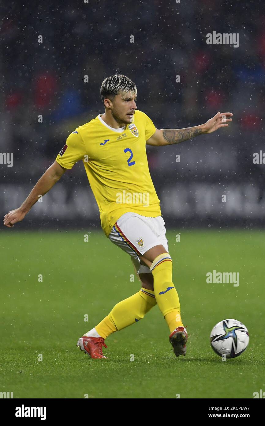 Andrei Ratiu during the FIFA World Cup Qatar 2022 qualification Group J ...