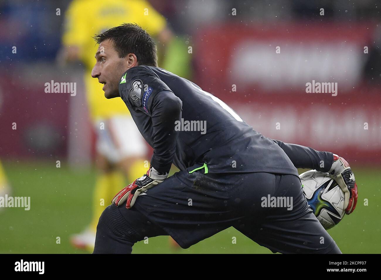 David Yurchenko during the FIFA World Cup Qatar 2022 qualification ...