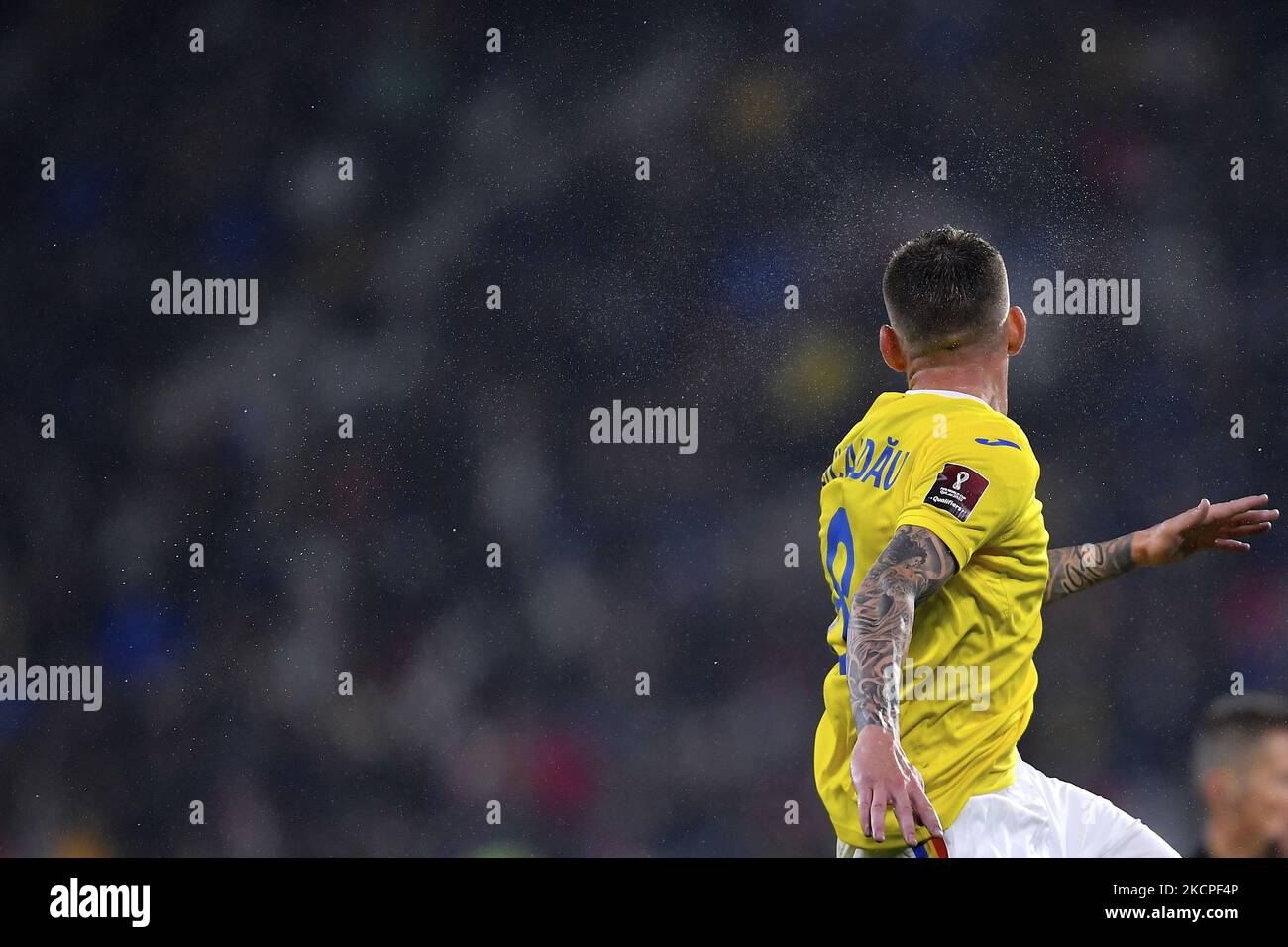 Alexandru Cicaldau during the FIFA World Cup Qatar 2022 qualification ...