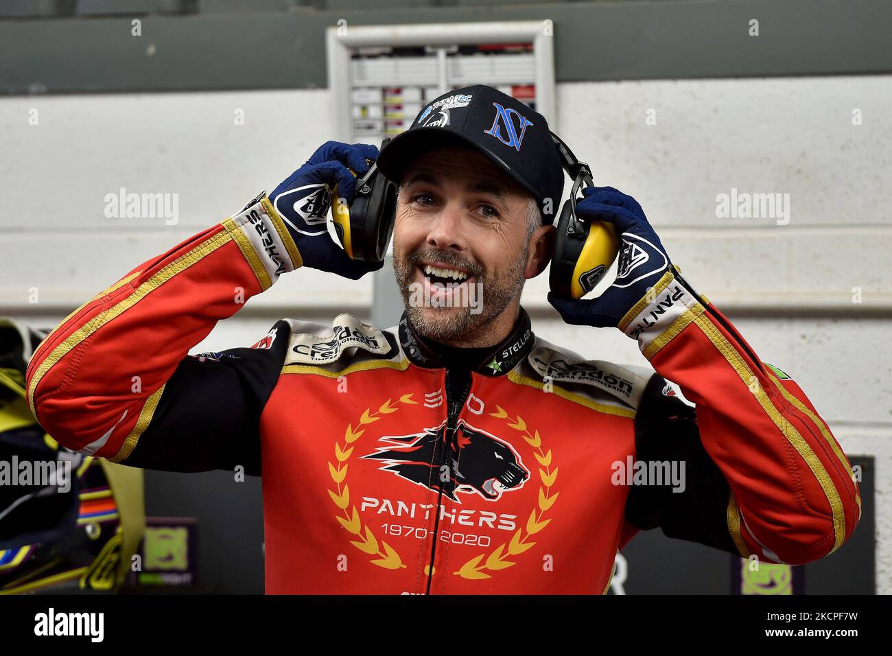 Scott Nicholls (Captain) of Peterborough ‘Crendon’ Panthers during the ...