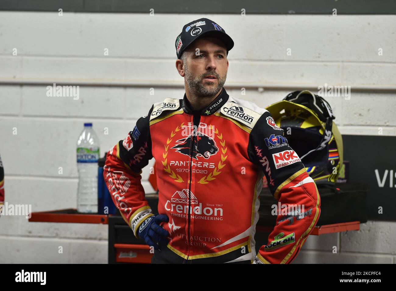 Scott Nicholls (Captain) of Peterborough ‘Crendon’ Panthers during the ...