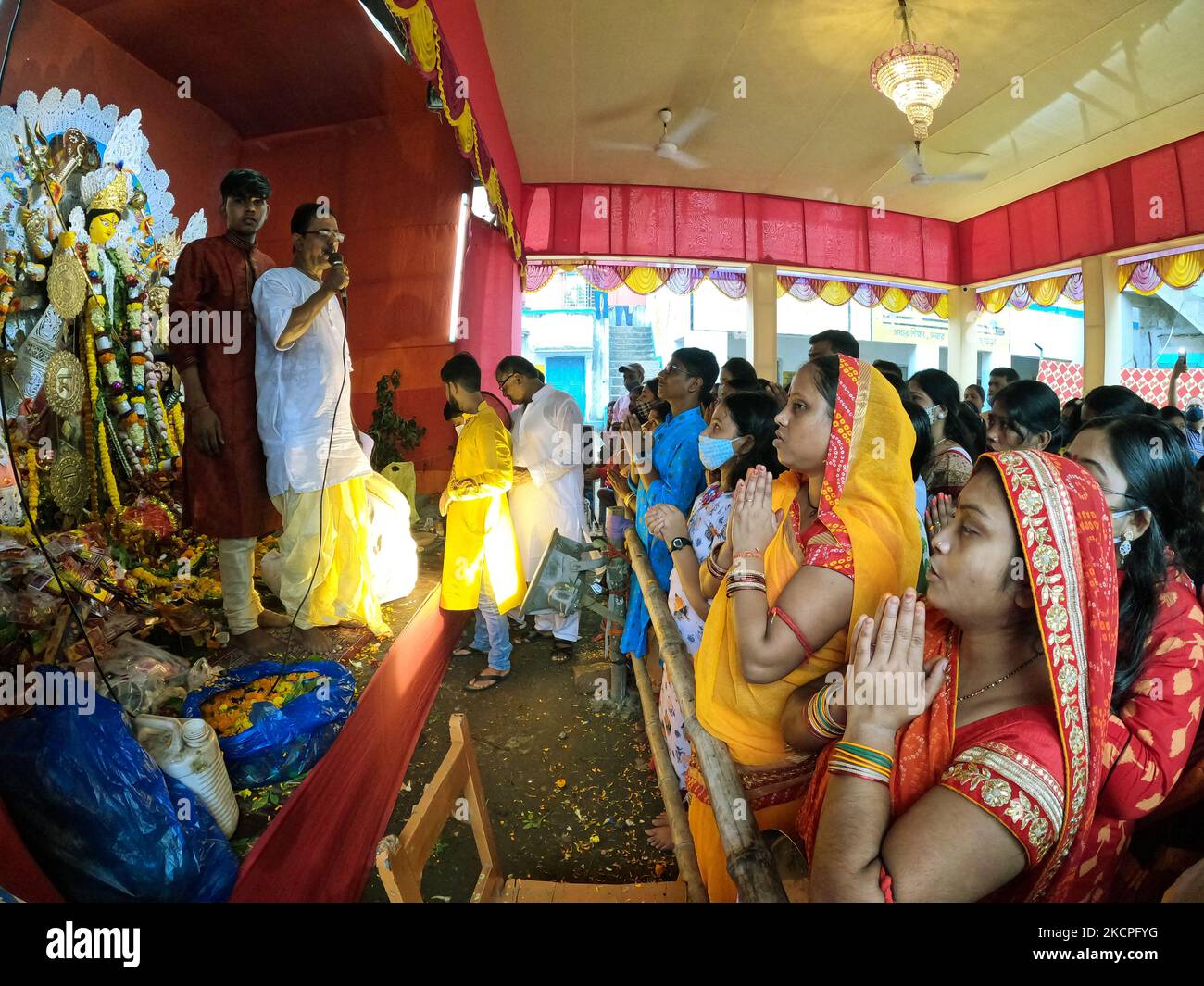 Mahashtami hi-res stock photography and images - Alamy