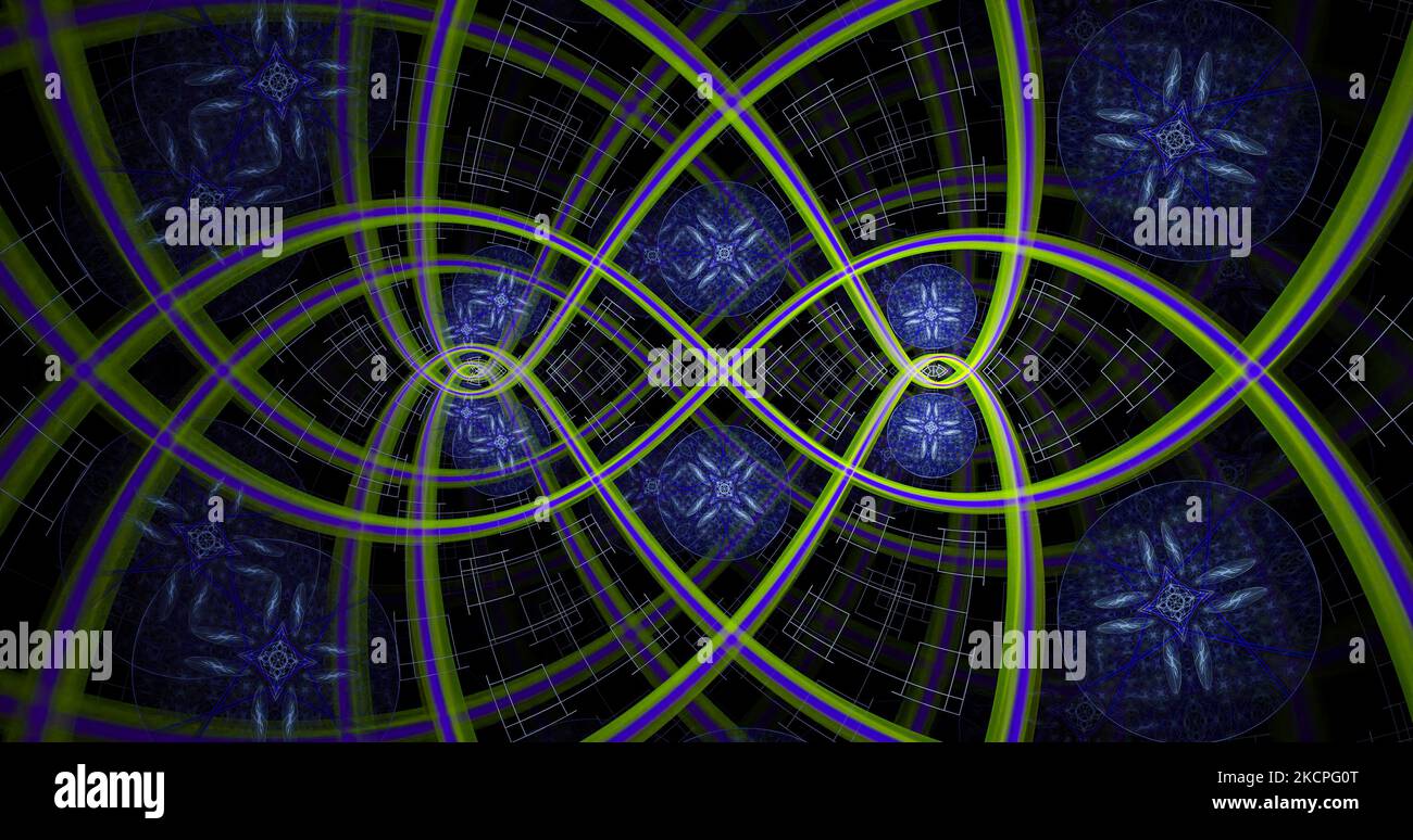 Fractal art. Abstract shapes from fractal textures Stock Photo - Alamy