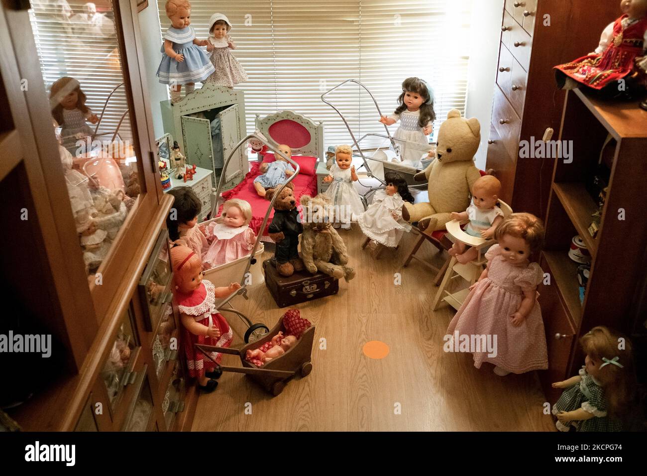 Dolls are seen at the museum area of the 'Hospital de Bonecas' in ...