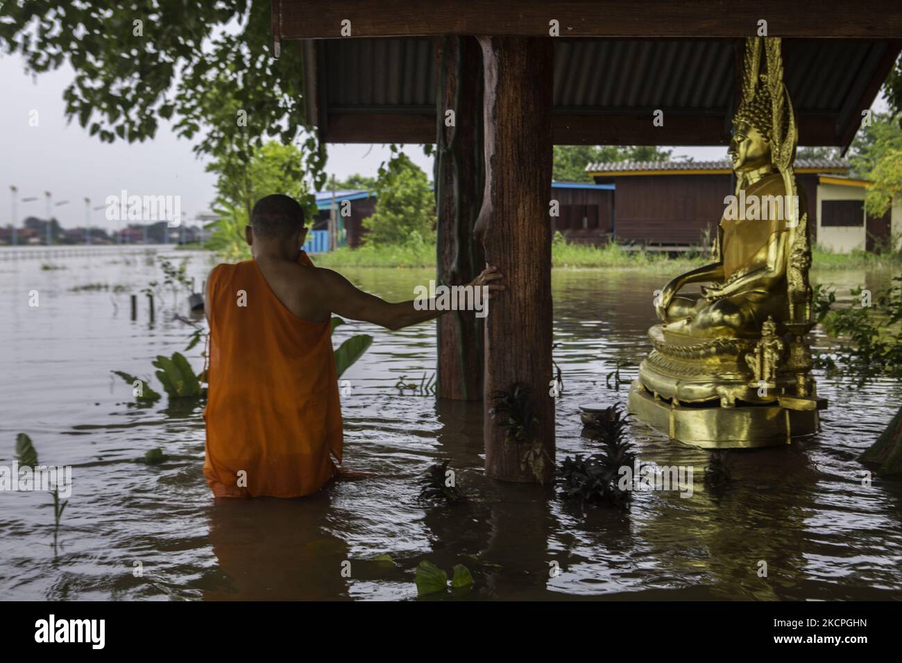 Oct 8, 2021, The monks came to explore the depths of the water that ...