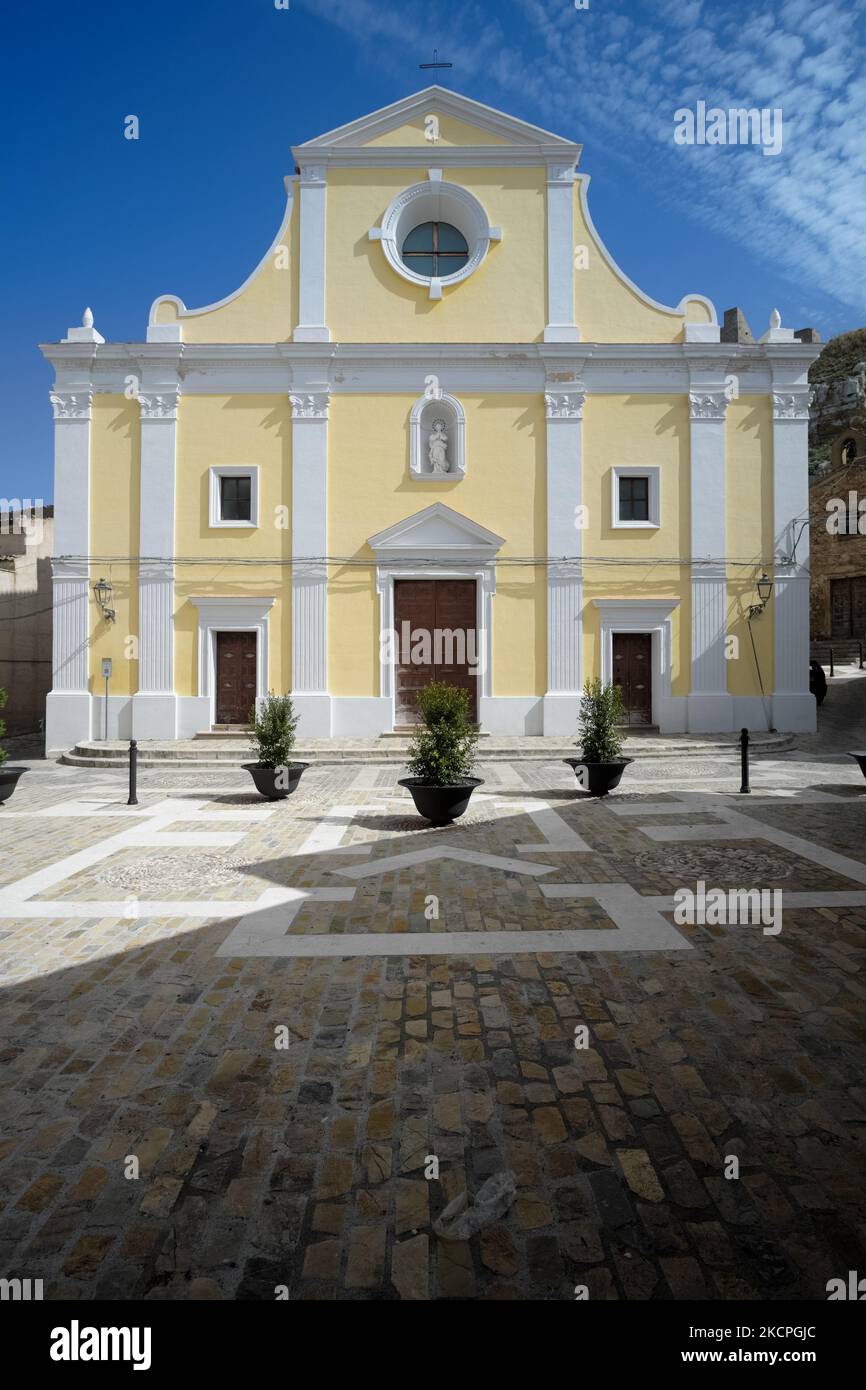 church of San Giorgio Martire in Vicari, Western Sicily, Italy Stock ...