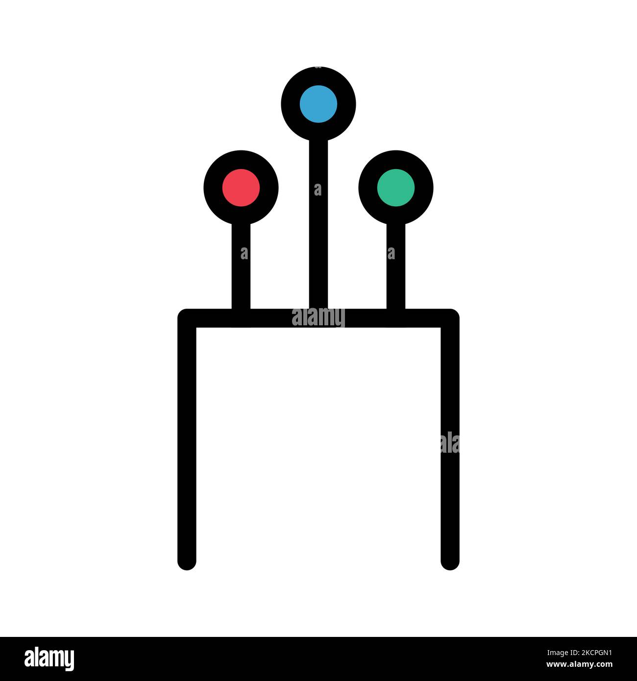 Optical cable icon, technology information wire web network, digital ...