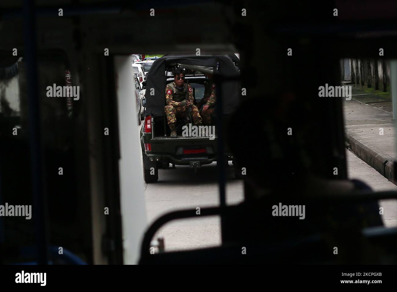 Military vehicle patrol hi-res stock photography and images - Alamy