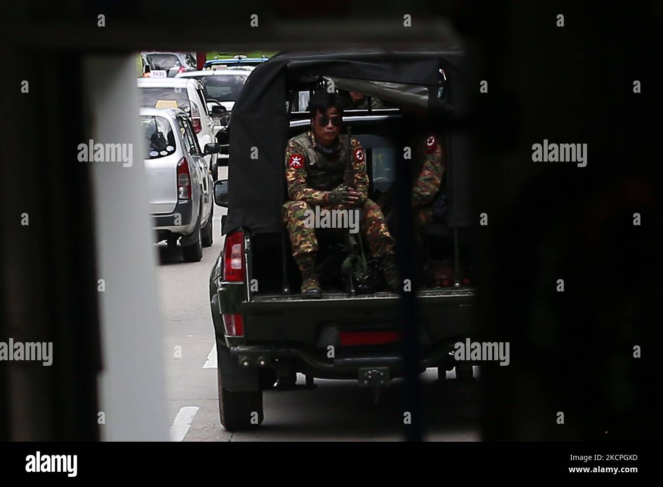 Military vehicle patrol hi-res stock photography and images - Alamy