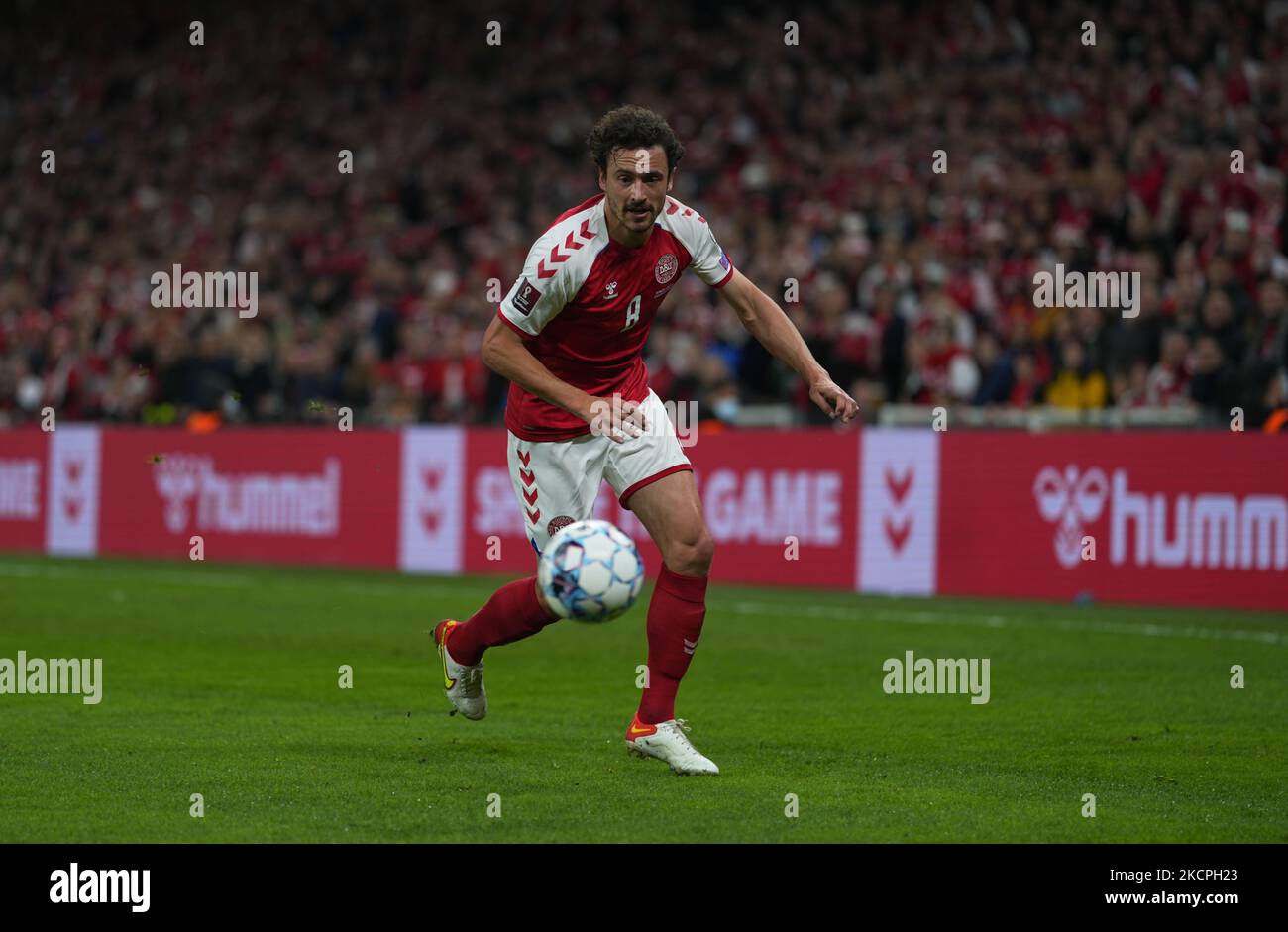 Thomas Delaney of Denmark during Denmark against Austria, World Cup ...