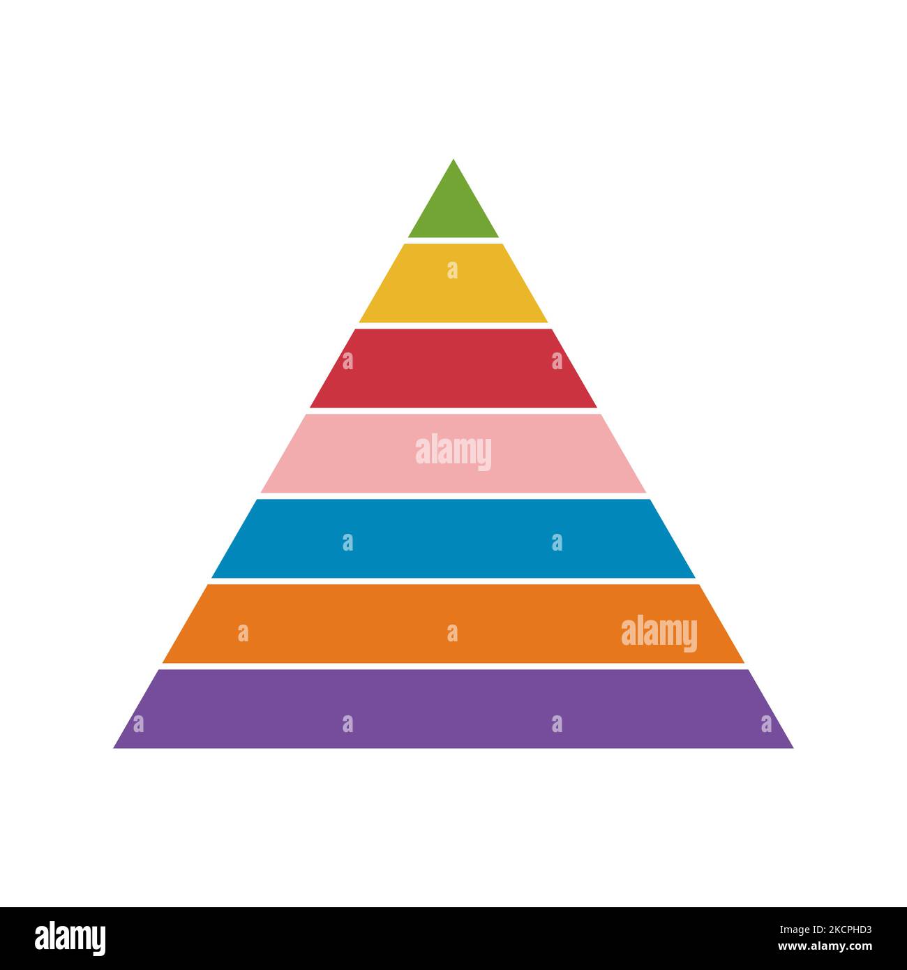 Pyramid infographic chart layout, info modern concept step presentation ...