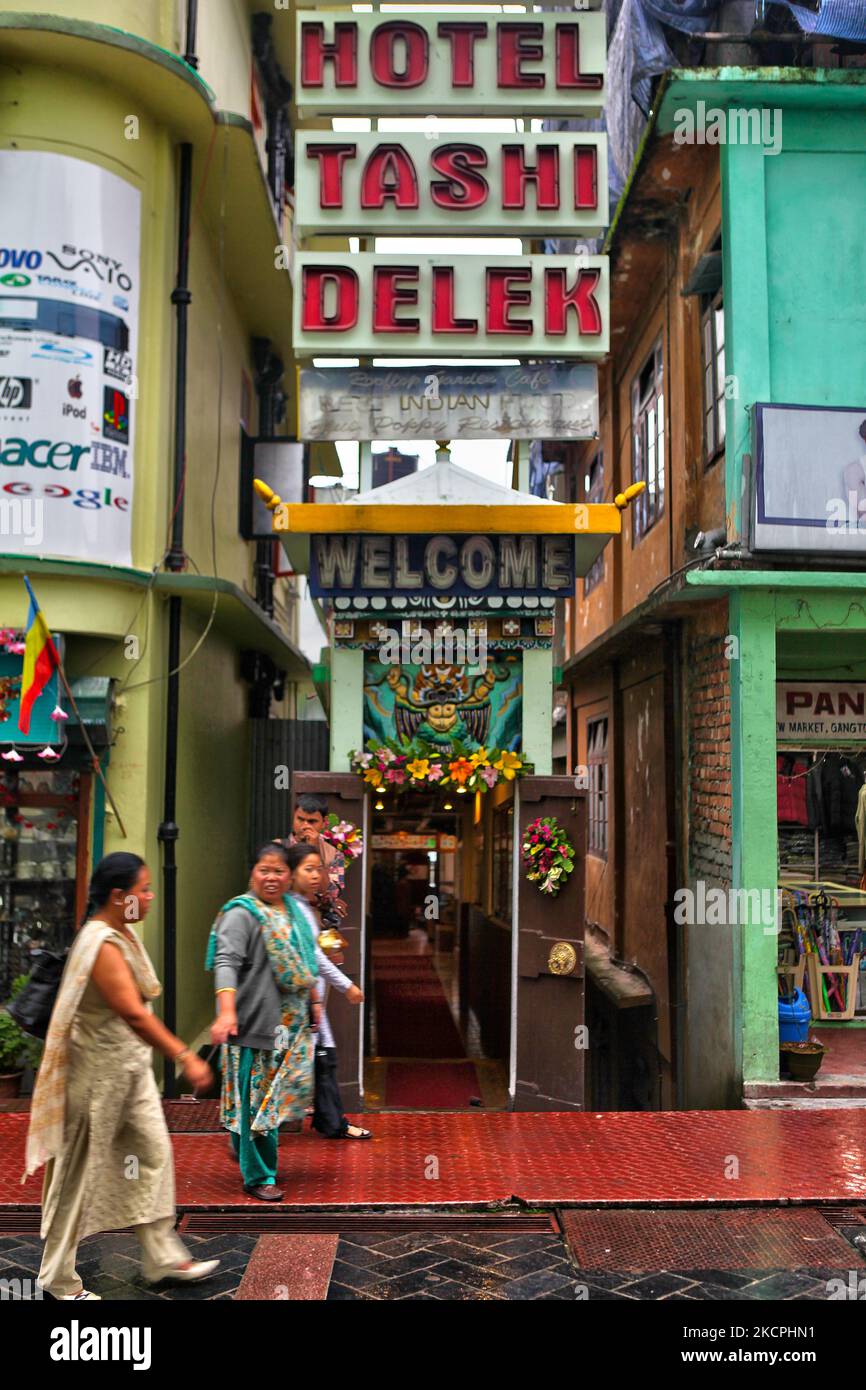 Hotel Tashi Delek in Gangtok, Sikkim, India. (Photo by Creative Touch Imaging Ltd./NurPhoto ...