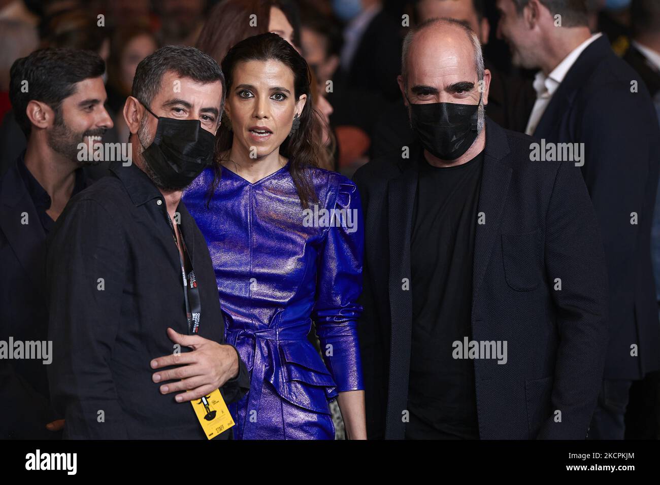 Luisa Mayol attends the 'El buen patron' movie premiere at Callao ...