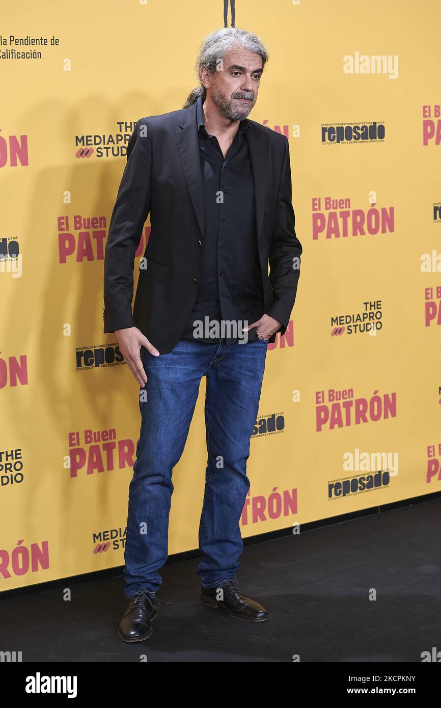 Fernando Leon de Aranoa attends the 'El buen patron' movie premiere at ...