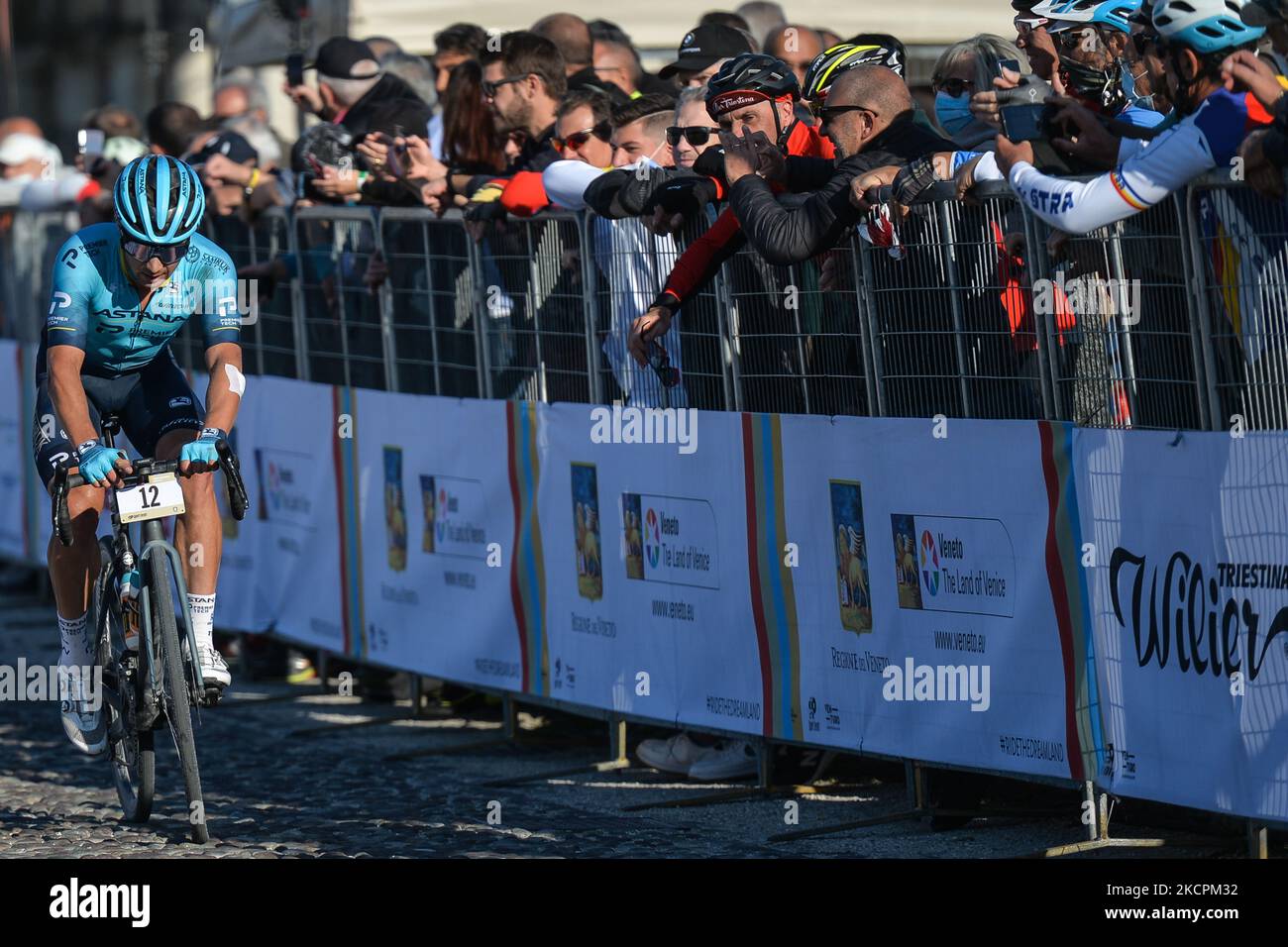 Alexey Lutsenko of Kazakhstan and Astana Team wins the Serenissima ...