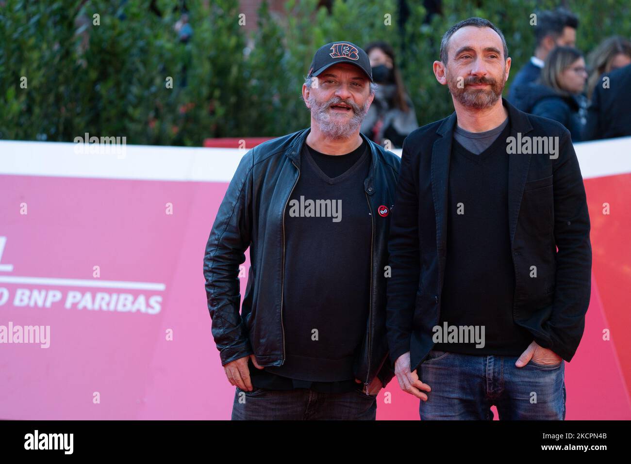 Marco Manetti and Antonio Manetti, aka Manetti Bros., attend the ...