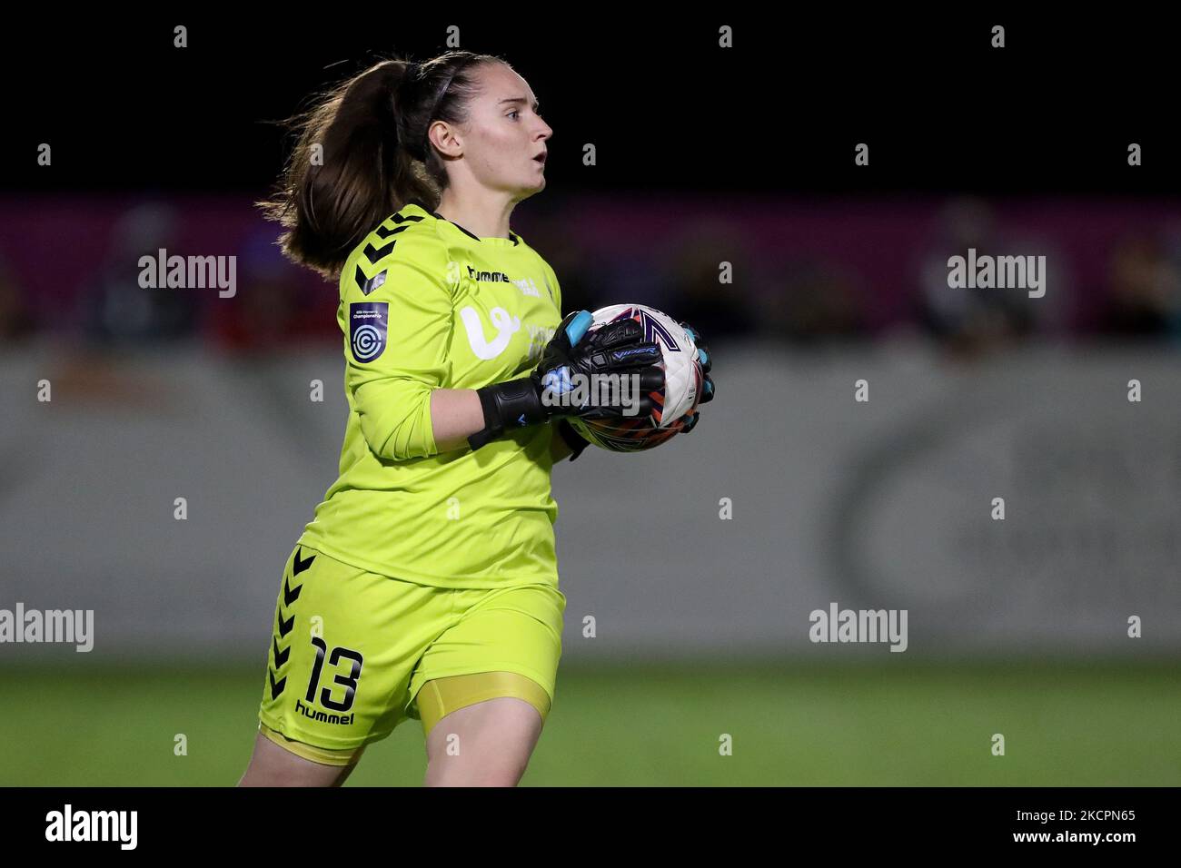 Megan Borthwick of Durham Women during the FA Women's Continental ...