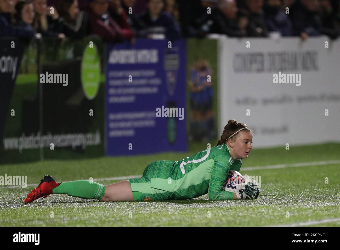 Sophie Baggaley of Manchester United during the FA Women's Continental ...