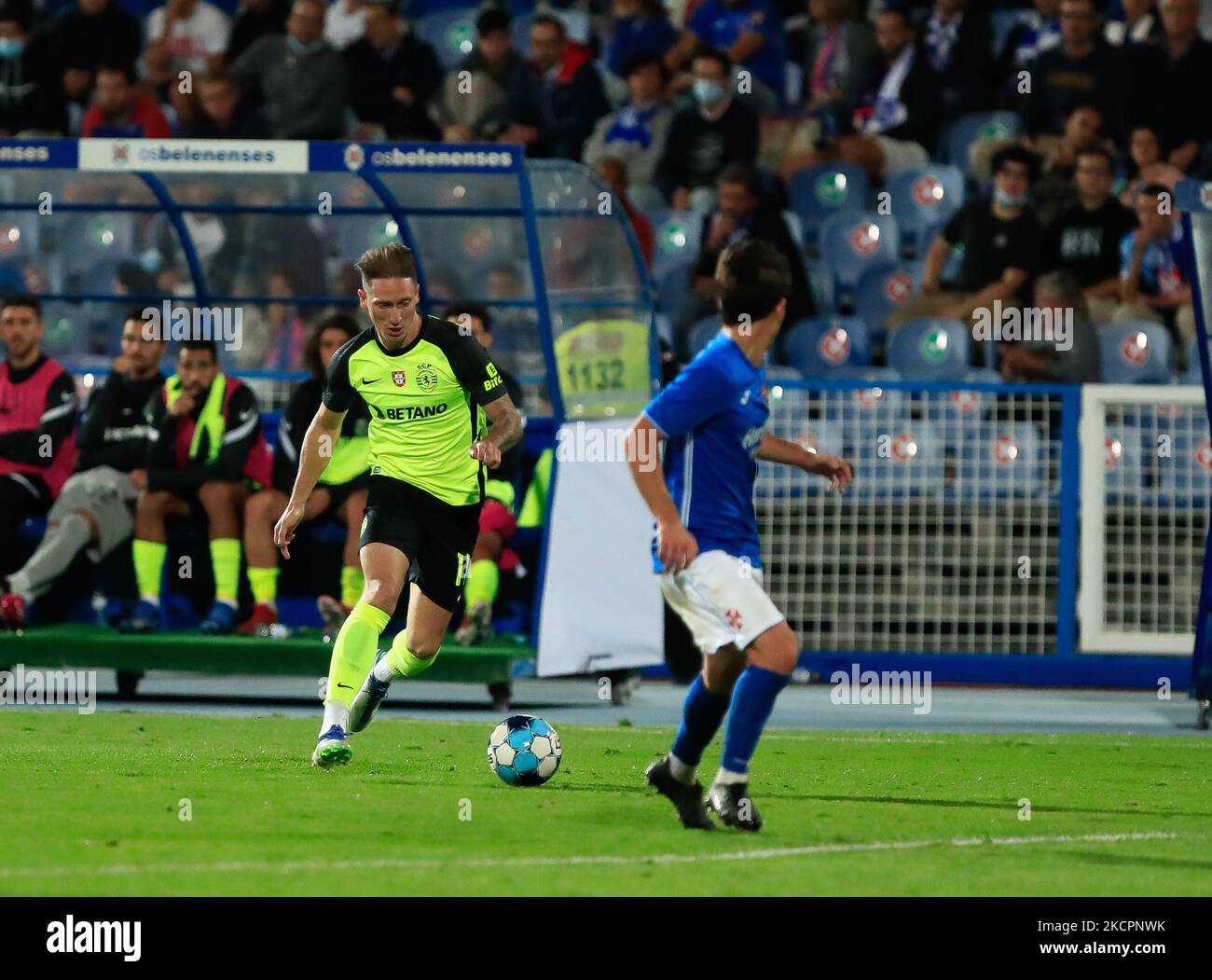 Nuno Santos of Sporting CP in action during the Taca de Portugal match ...