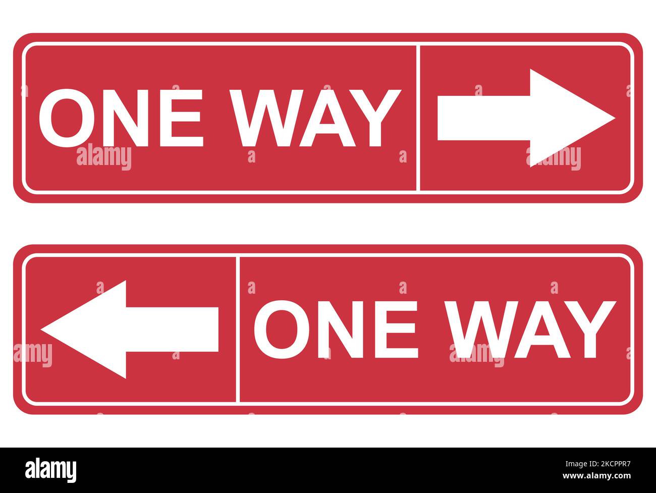 Set of One way caution icon, safety health button, covid virus warning ...
