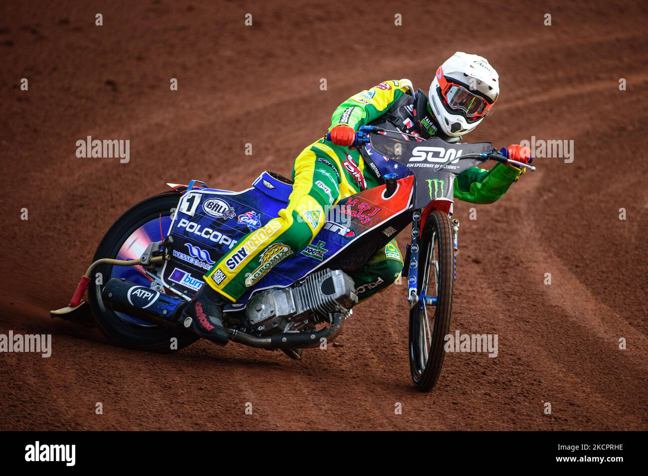 Keynan Rew of Australia Practices during the Monster Energy FIM ...