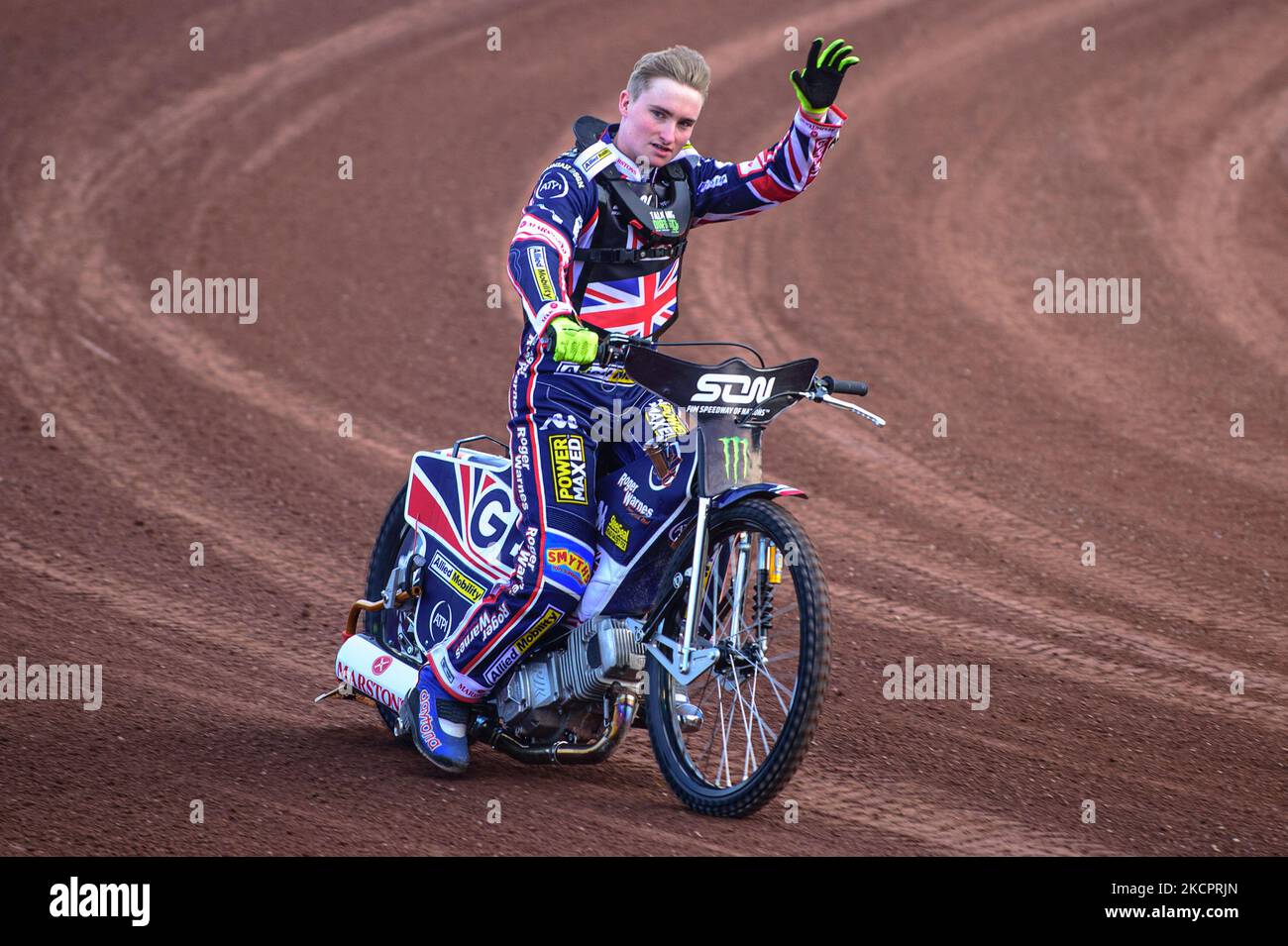 Tom Brennan of Great Britain on the parade during the Monster Energy ...