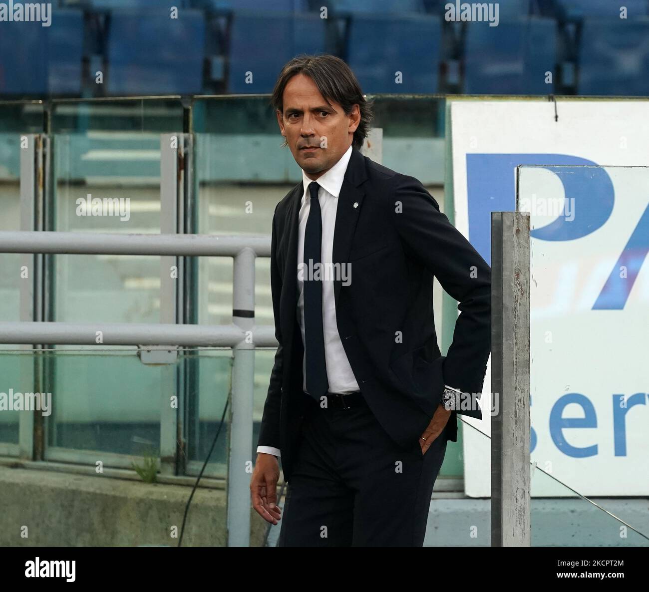 Simone Inzaghi head coach of Fc Internazionale Milano during the Serie ...